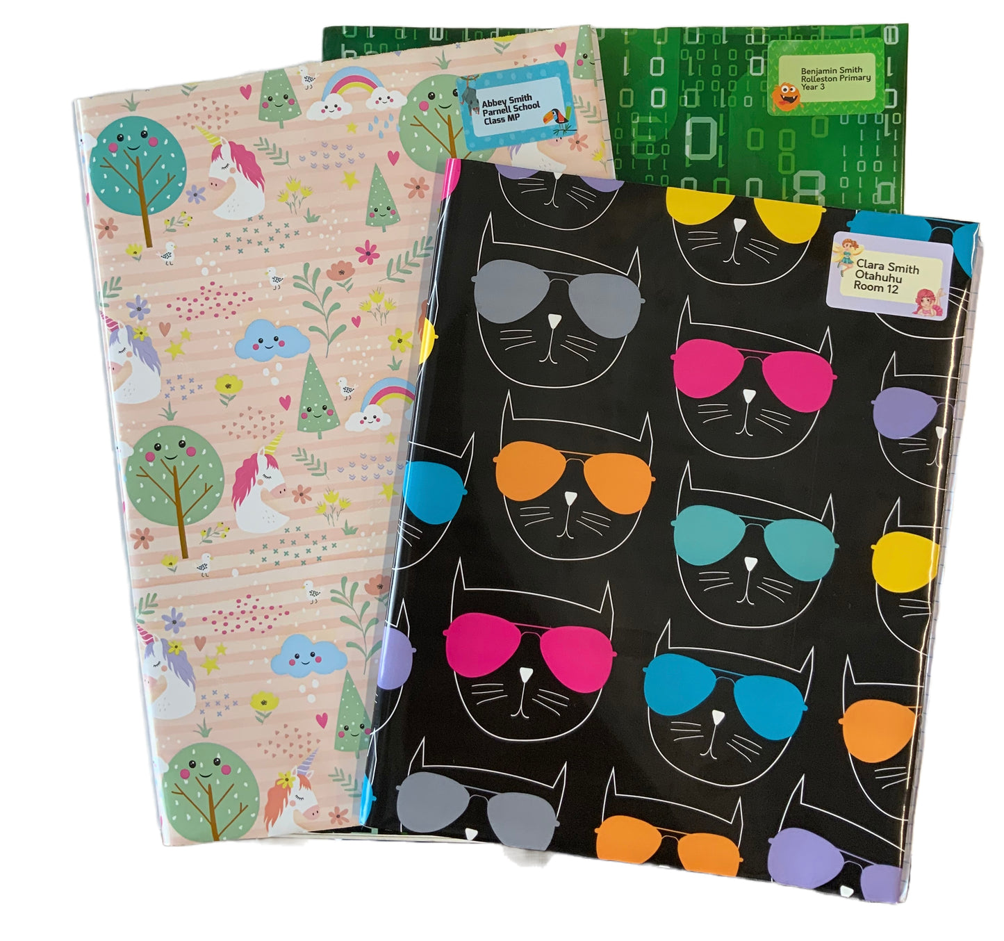 Personalised Book Labels | EZ Covers New Zealand